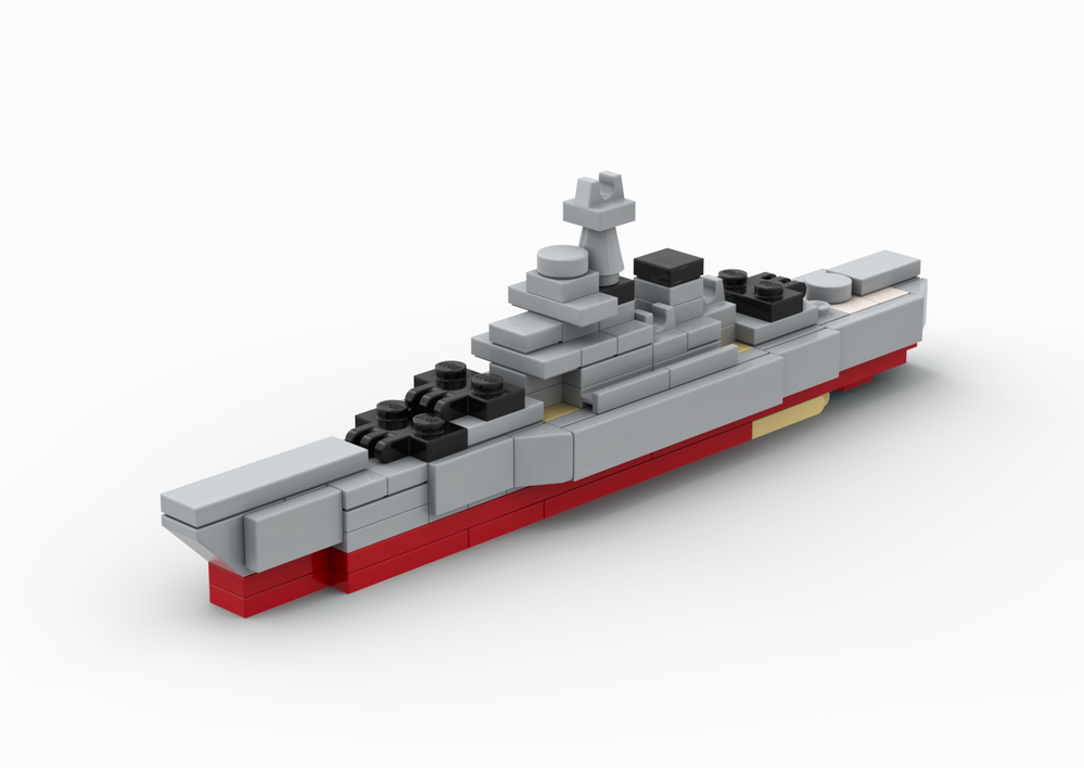 LEGO MOC USS Missouri Battleship by The Bobby Brix Channel ...