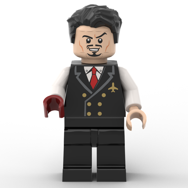 LEGO MOC Captain America: Civil War Diorama with CMF Tony Stark by ...