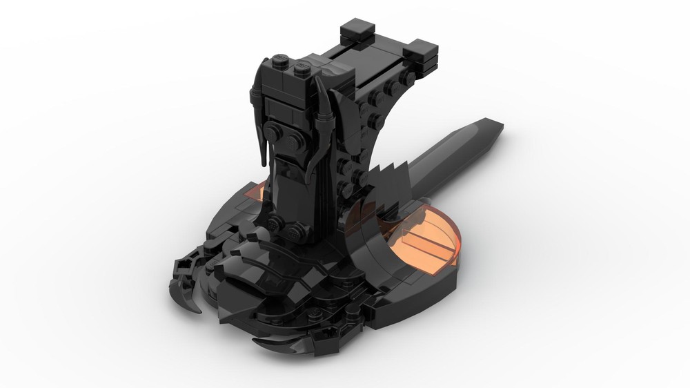 LEGO MOC Wraith Hive Ship - Display Stand by monty_builds | Rebrickable ...