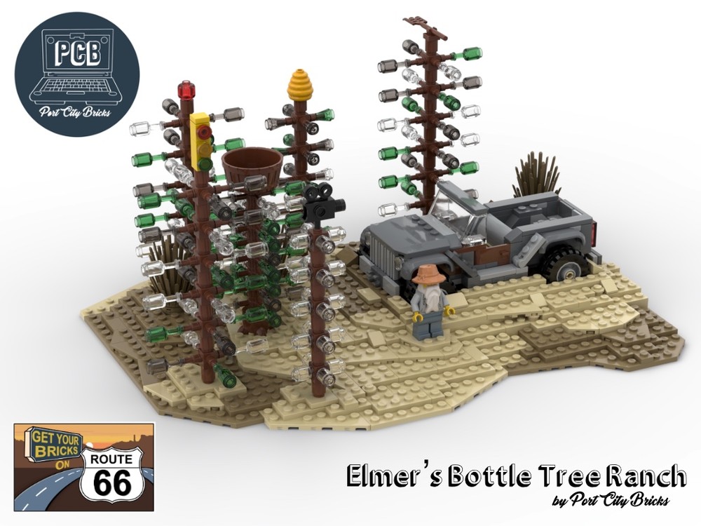 LEGO MOC Elmer's Bottle Tree Ranch - Get Your Bricks On Route 66 by ...