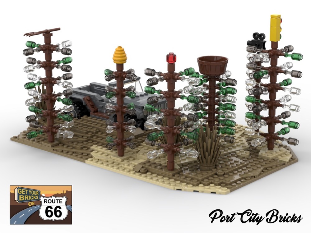 LEGO MOC Elmer's Bottle Tree Ranch - Get Your Bricks On Route 66 by ...
