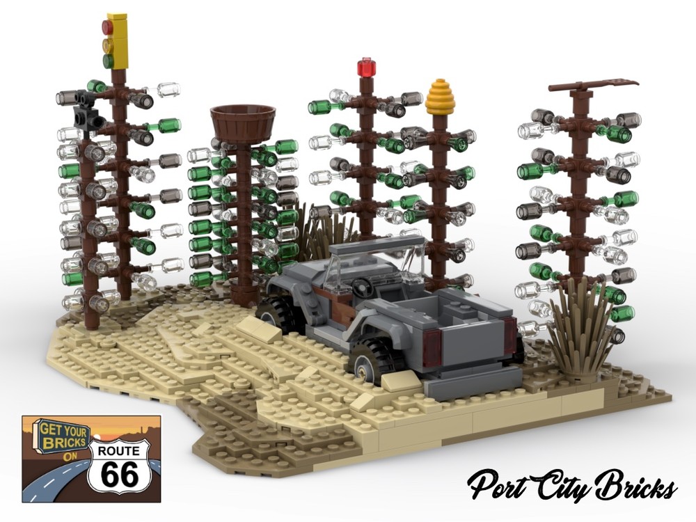 LEGO MOC Elmer's Bottle Tree Ranch - Get Your Bricks On Route 66 by ...