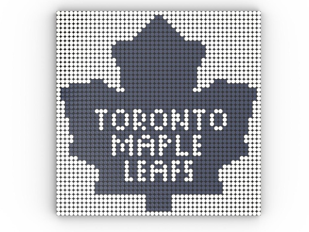 LEGO MOC Toronto Maple Leafs Logo by Antman1022 | Rebrickable - Build ...