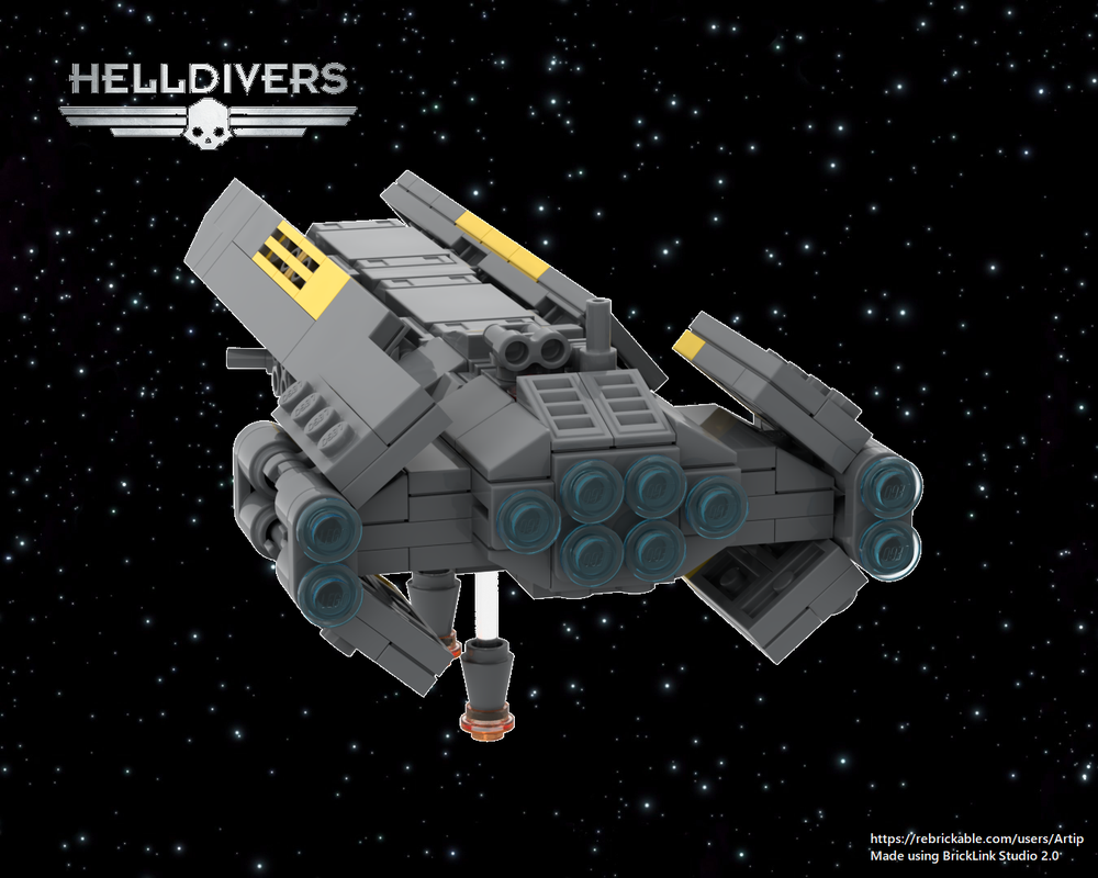 LEGO MOC Helldivers 2 - Super Destroyer (UCS Venator Scale) by Artip ...