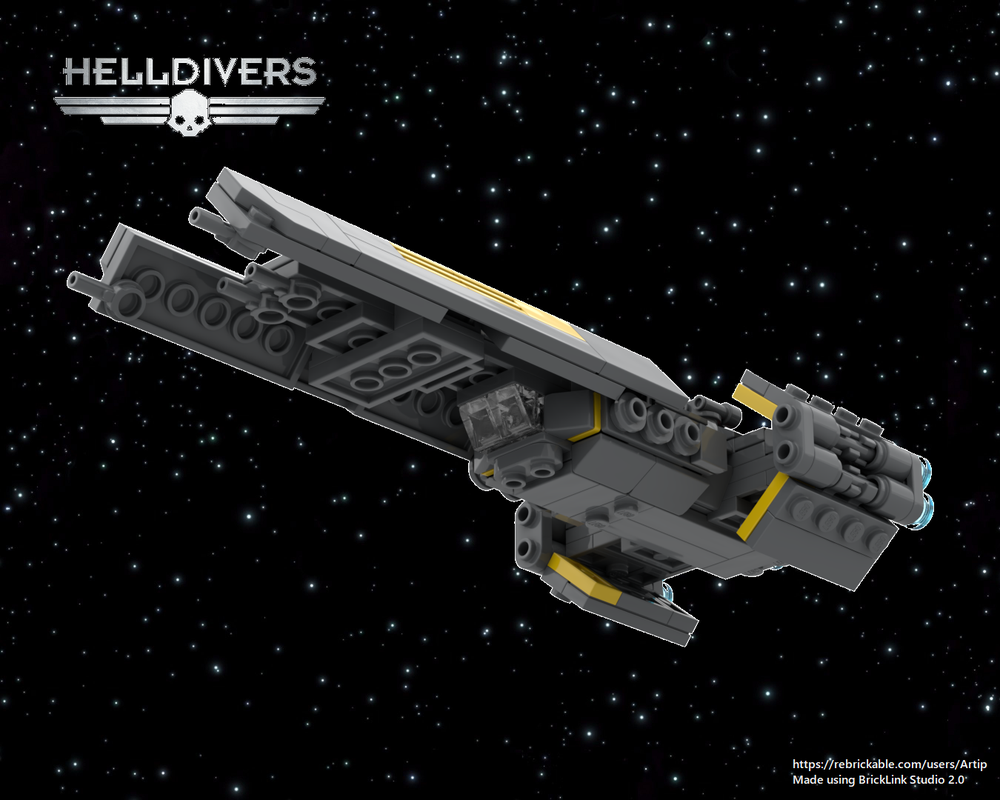 LEGO MOC Helldivers 2 - Super Destroyer (UCS Venator Scale) by Artip ...