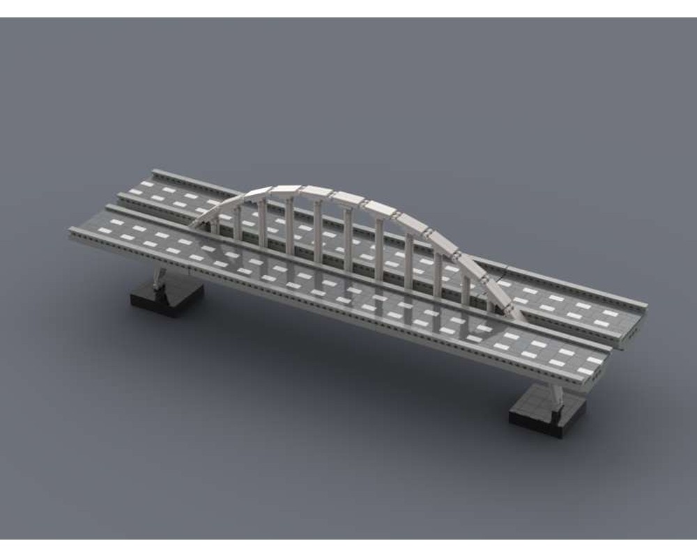 LEGO MOC Julio Molo Bridge by Nunez | Rebrickable - Build with LEGO