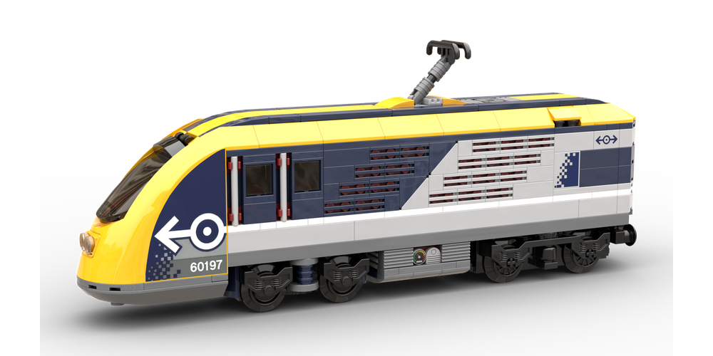 LEGO MOC Ultimate 60197 Complete Train by BadBanana | Rebrickable ...