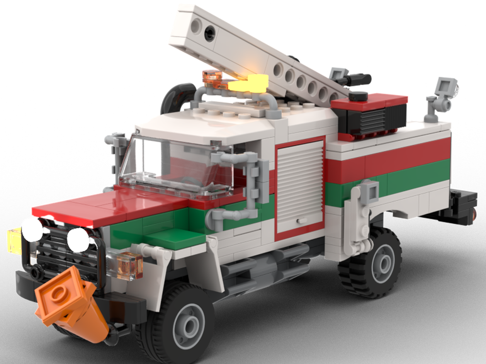 LEGO MOC Peterbilt Octan Utility Truck by LegoForBlockheads ...