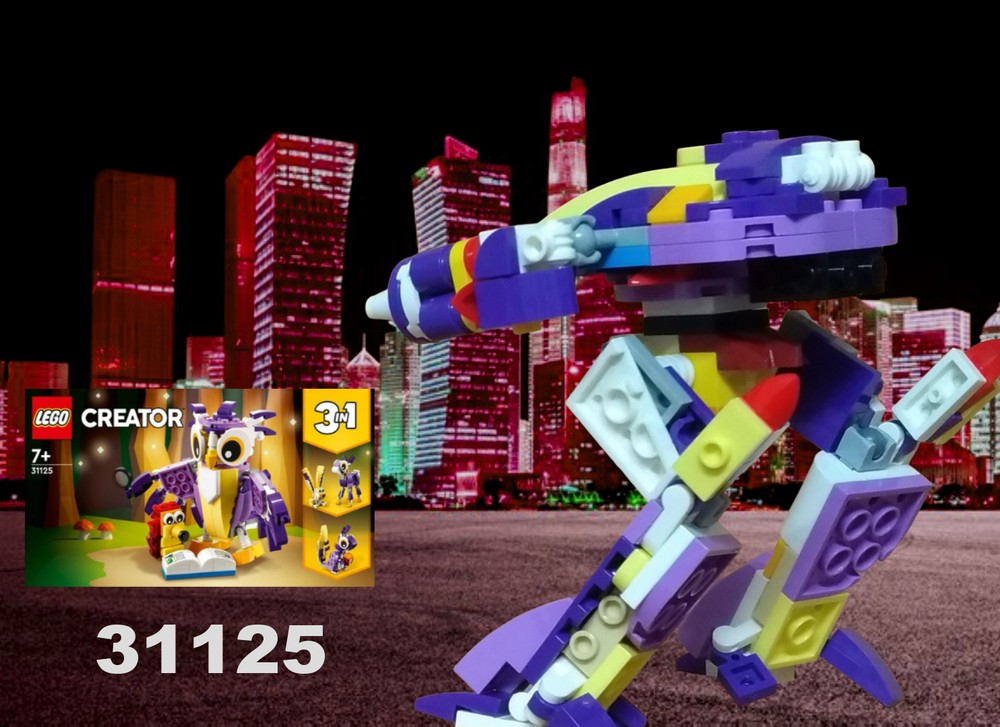 LEGO MOC Robocop Mech ED-209 using LEGO set 31125 by alanyuppie ...