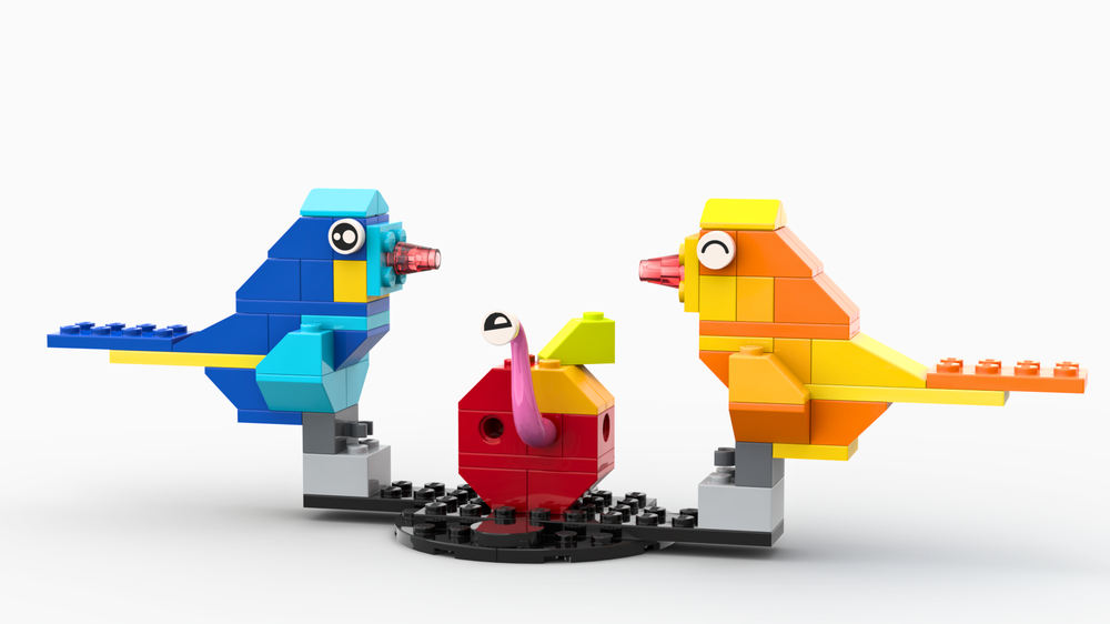 LEGO MOC 11037 Birds by Lenarex | Rebrickable - Build with LEGO