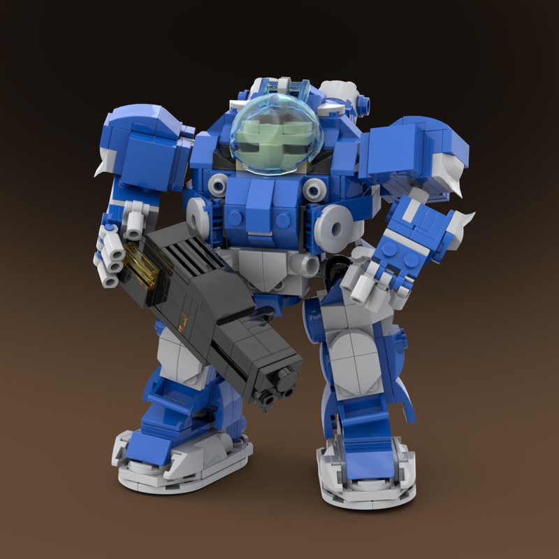 LEGO MOC STARCRAFT MARINE by choi_dambaek | Rebrickable - Build with LEGO