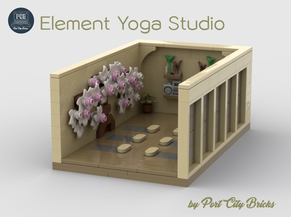 LEGO MOC Element Yoga Studio - Small Insert for The Cypress Shops by ...