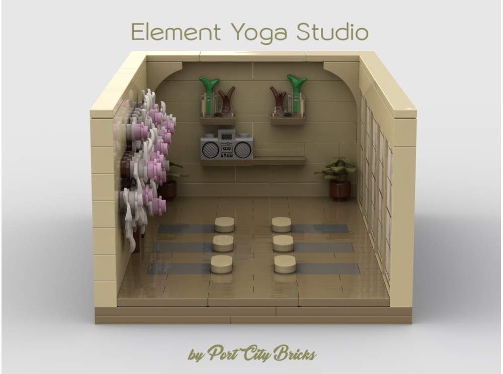 LEGO MOC Element Yoga Studio - Small Insert for The Cypress Shops by ...