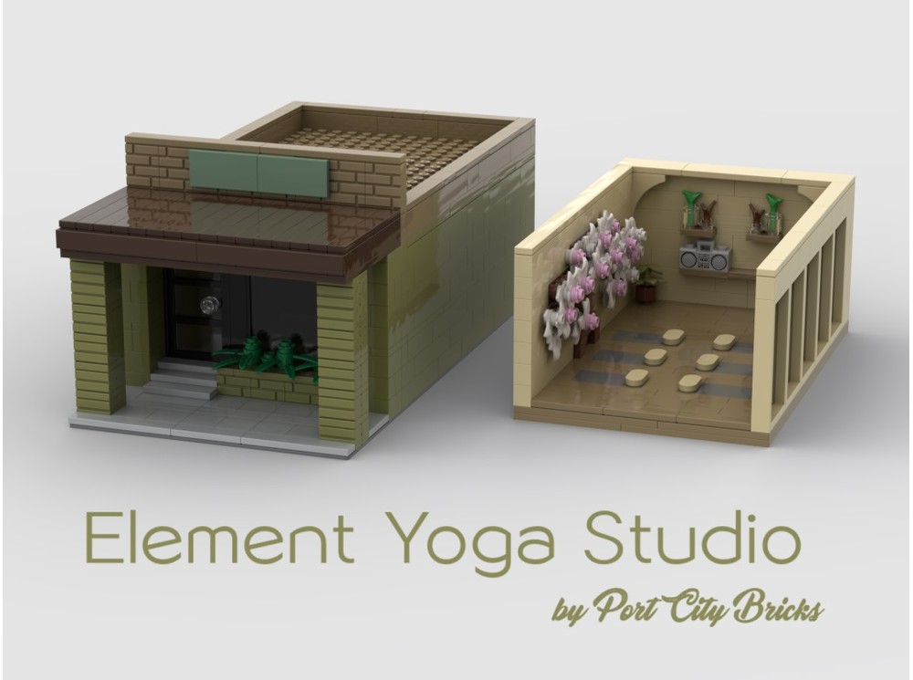 LEGO MOC Element Yoga Studio - Small Insert for The Cypress Shops by ...