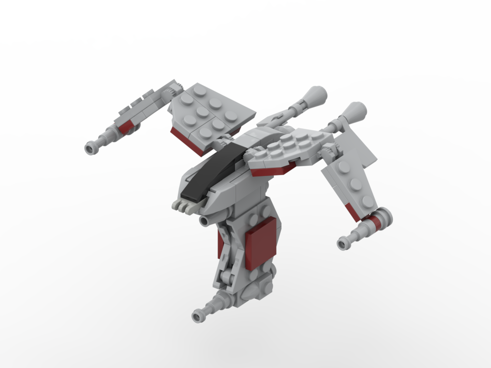 LEGO MOC Starcraft | Wraith by kg_builds | Rebrickable - Build with LEGO