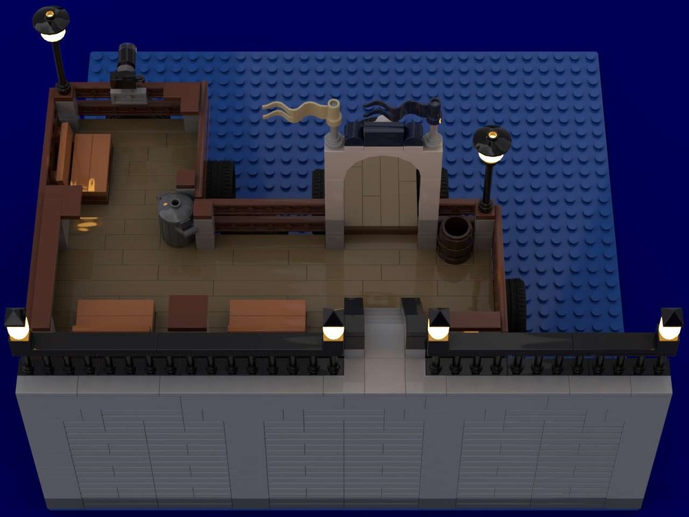 LEGO MOC City Dock/Pier & Retaining Wall by BrickBuildersMD ...