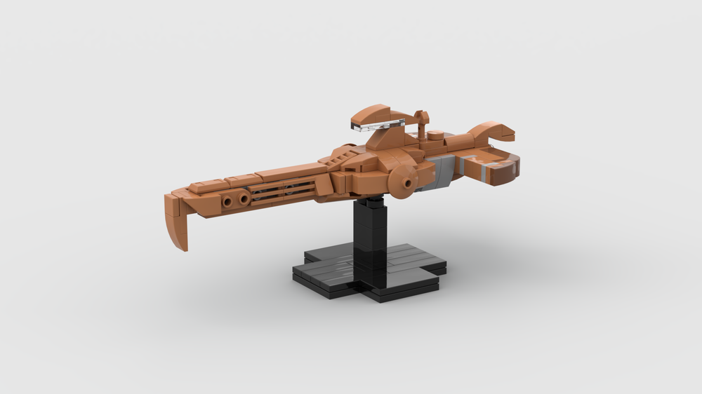 LEGO MOC 1:1455 Geonosian-Corvette by Qymaen | Rebrickable - Build with ...