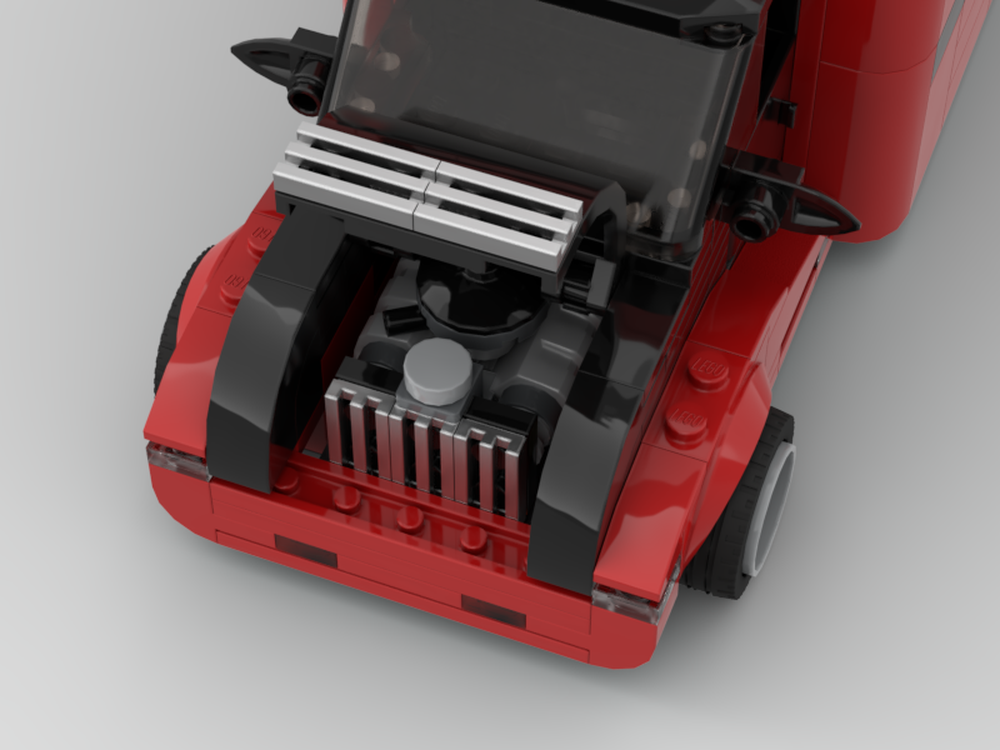 LEGO MOC Exotic Car Transporter by BrickMOCery | Rebrickable - Build ...