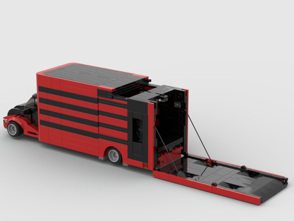 LEGO MOC Exotic Car Transporter by BrickMOCery | Rebrickable - Build ...