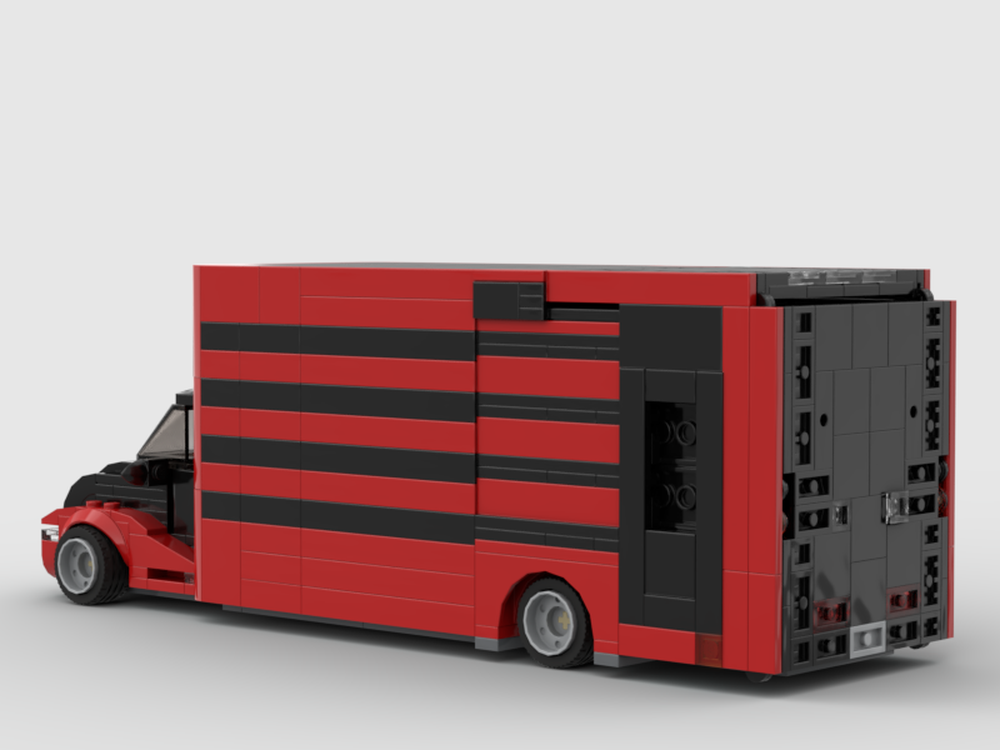 LEGO MOC Exotic Car Transporter by BrickMOCery | Rebrickable - Build ...