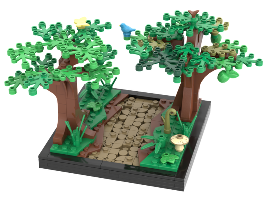 LEGO MOC brickland trail by Tom designs | Rebrickable - Build with LEGO
