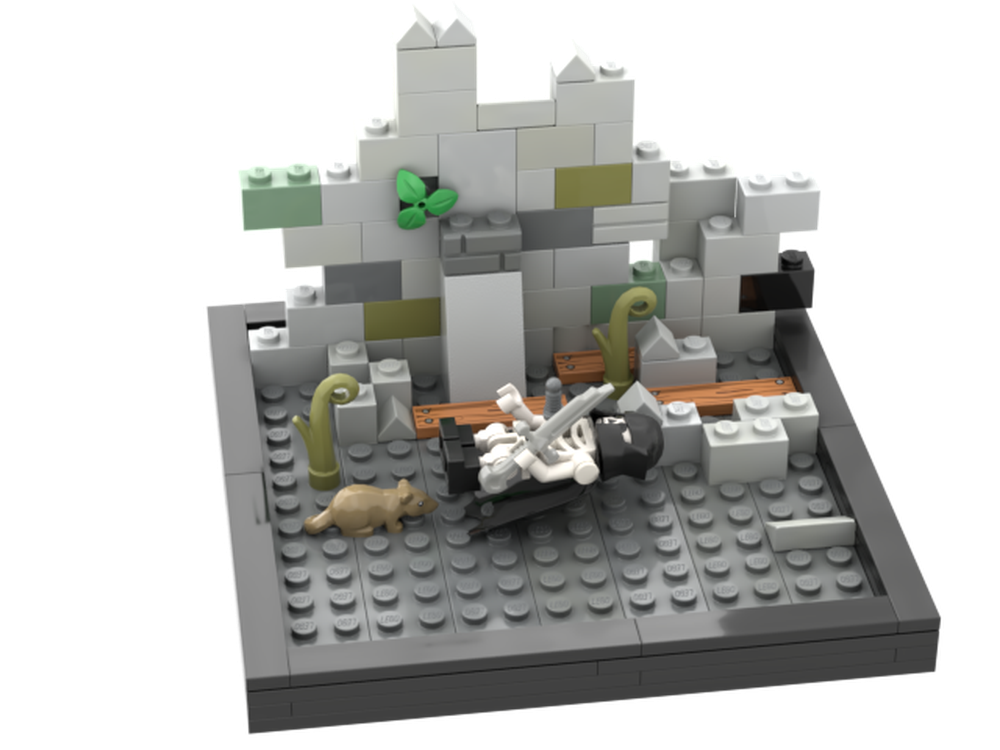 LEGO MOC Castle ruins by Tom designs | Rebrickable - Build with LEGO