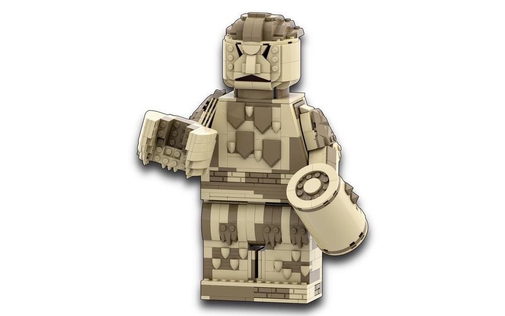 LEGO MOC Up-Scaled LEGO Minifigure - Sandman by ZTBricks | Rebrickable ...