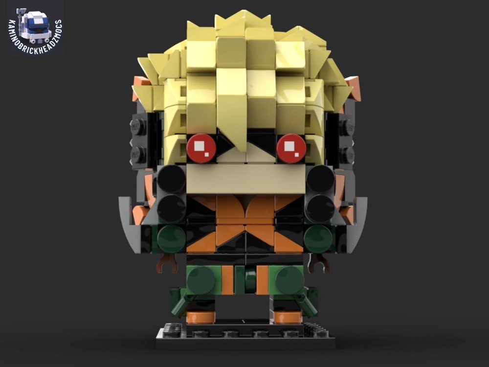 LEGO MOC Katsuki Bakugou by mandroid99 | Rebrickable - Build with LEGO