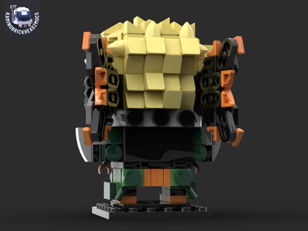 LEGO MOC Katsuki Bakugou by mandroid99 | Rebrickable - Build with LEGO