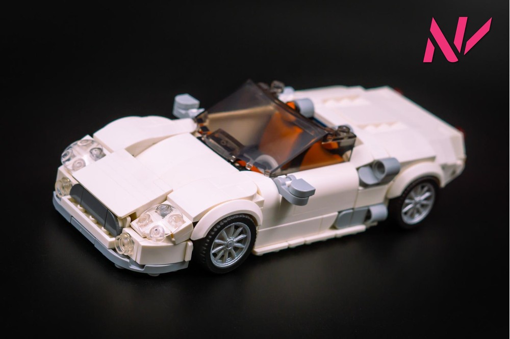 LEGO MOC Spyker C8 Double 12S by NV Carmocs | Rebrickable - Build with LEGO