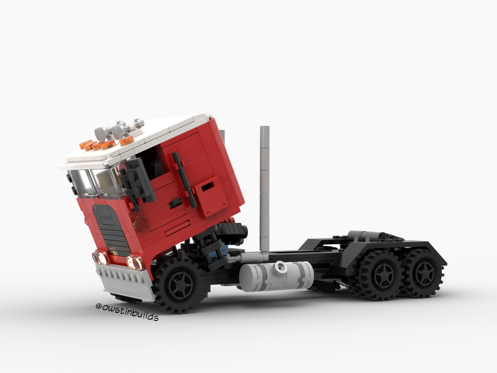 LEGO MOC Kenworth Cabover by owstin | Rebrickable - Build with LEGO