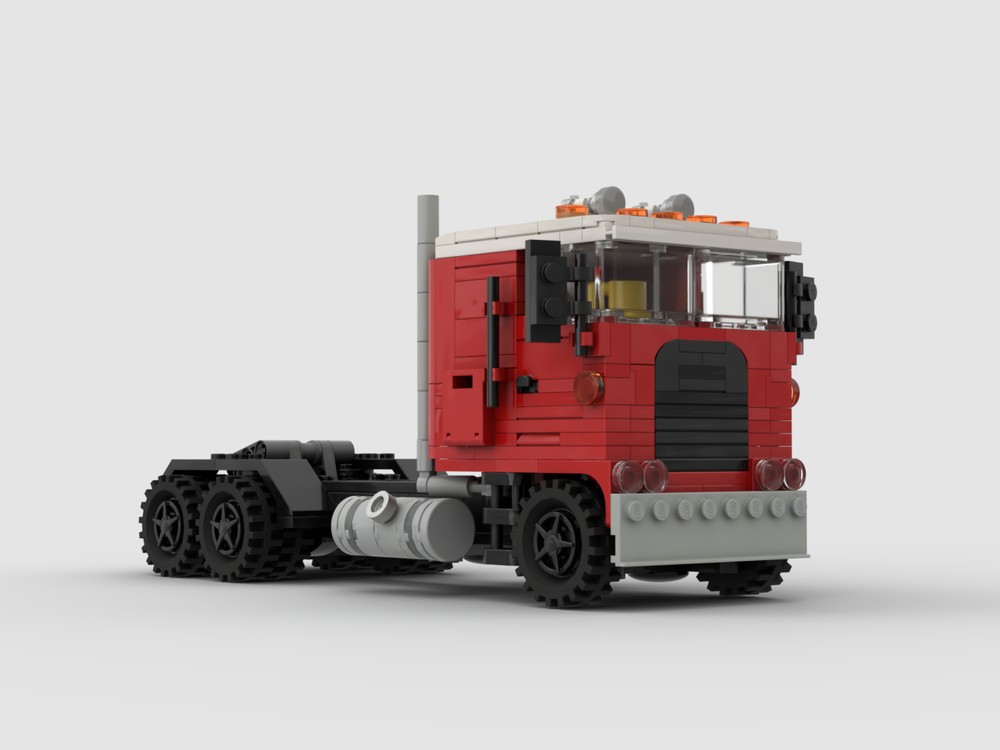 LEGO MOC Kenworth Cabover by owstin | Rebrickable - Build with LEGO
