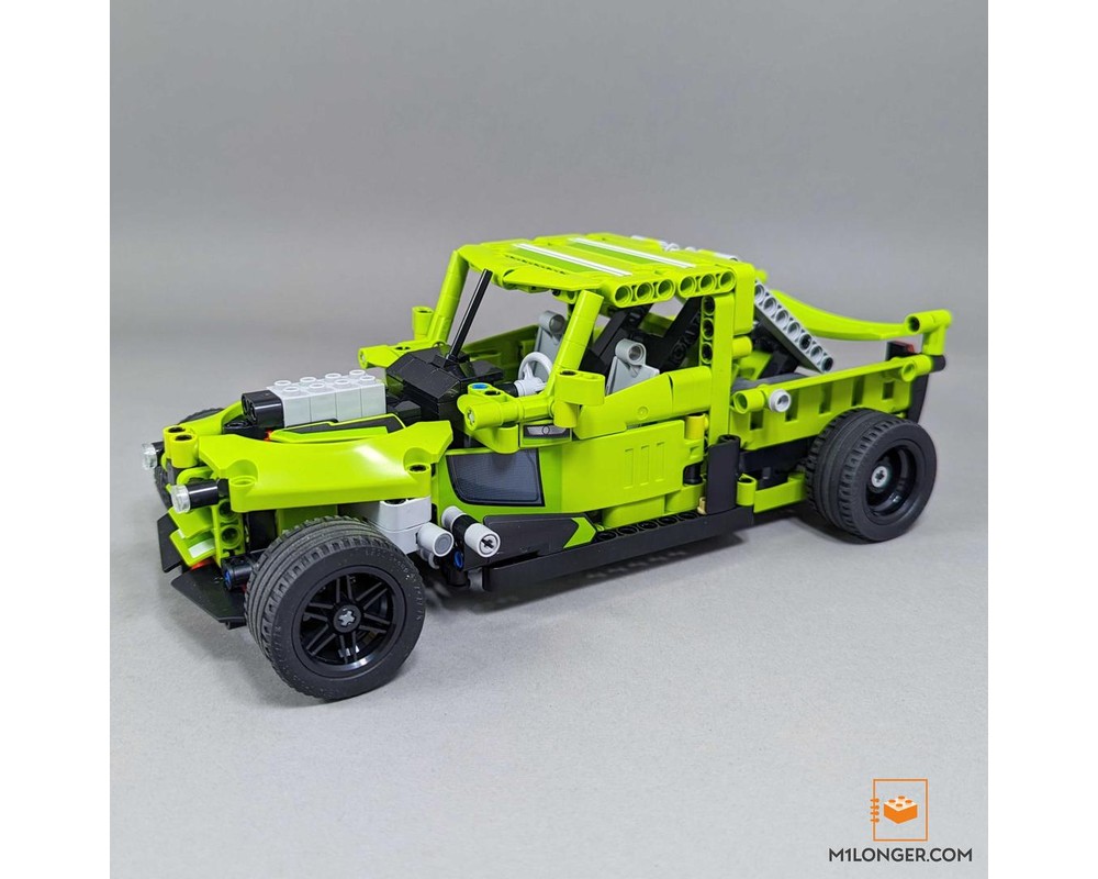 LEGO MOC 42138 Enyo Hot Rod by M_longer | Rebrickable - Build with LEGO