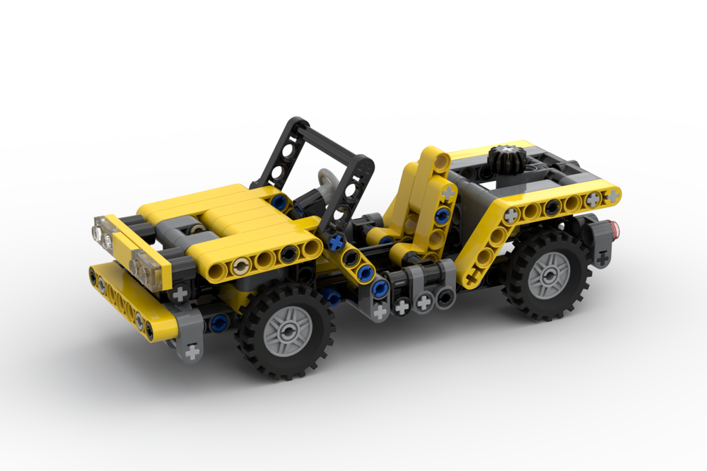 LEGO MOC 8067 Jeep by jorah | Rebrickable - Build with LEGO