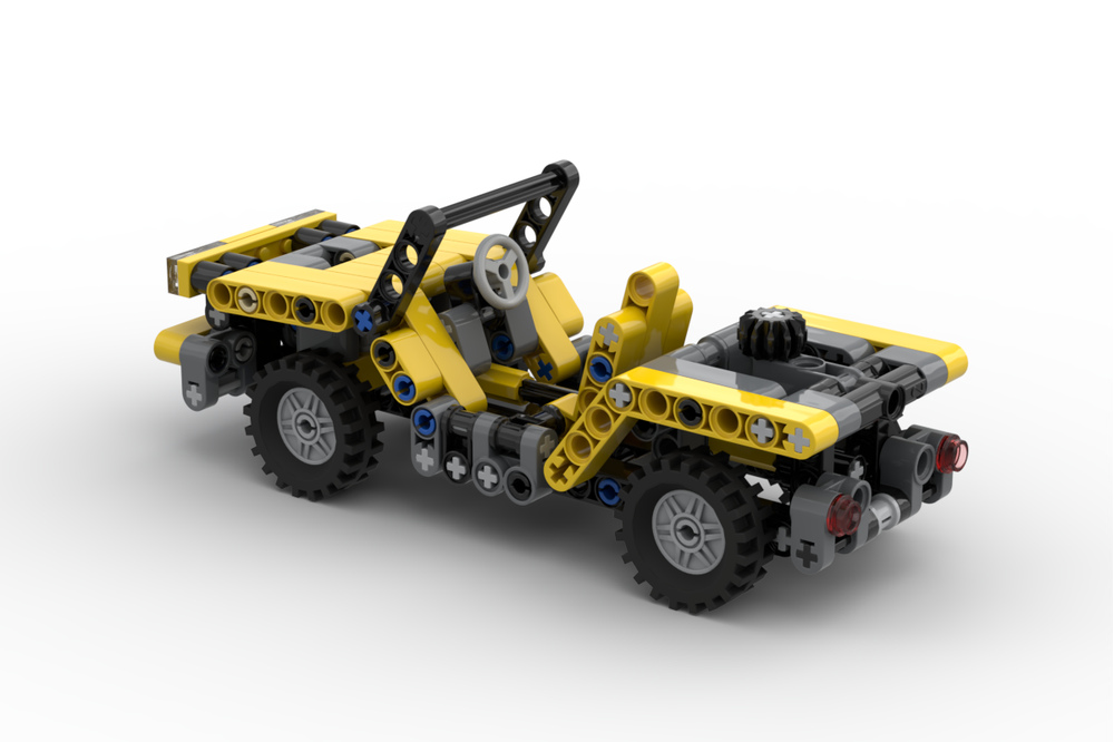 LEGO MOC 8067 Jeep by jorah | Rebrickable - Build with LEGO