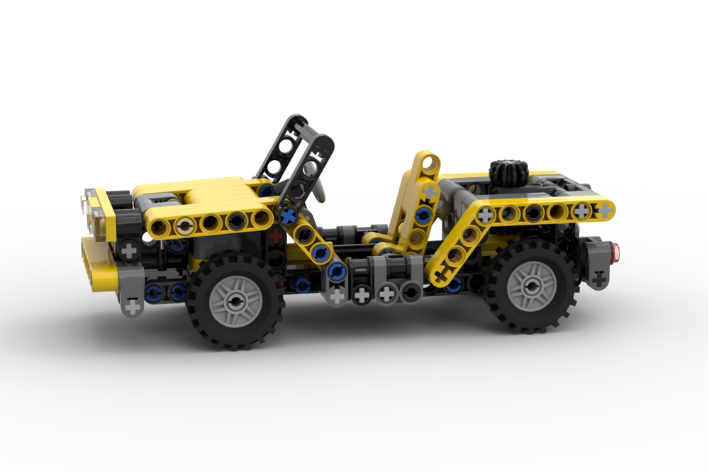 LEGO MOC 8067 Jeep by jorah | Rebrickable - Build with LEGO