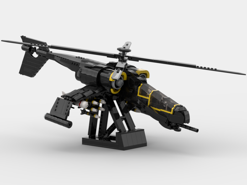LEGO MOC Attack Gunship by beanbean__ | Rebrickable - Build with LEGO