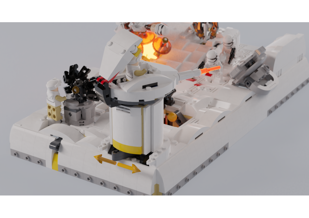 LEGO MOC 21309 - Hoth Diorama Playset by tpetya | Rebrickable - Build ...