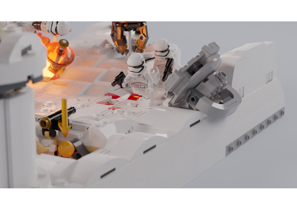LEGO MOC 21309 - Hoth Diorama Playset by tpetya | Rebrickable - Build ...