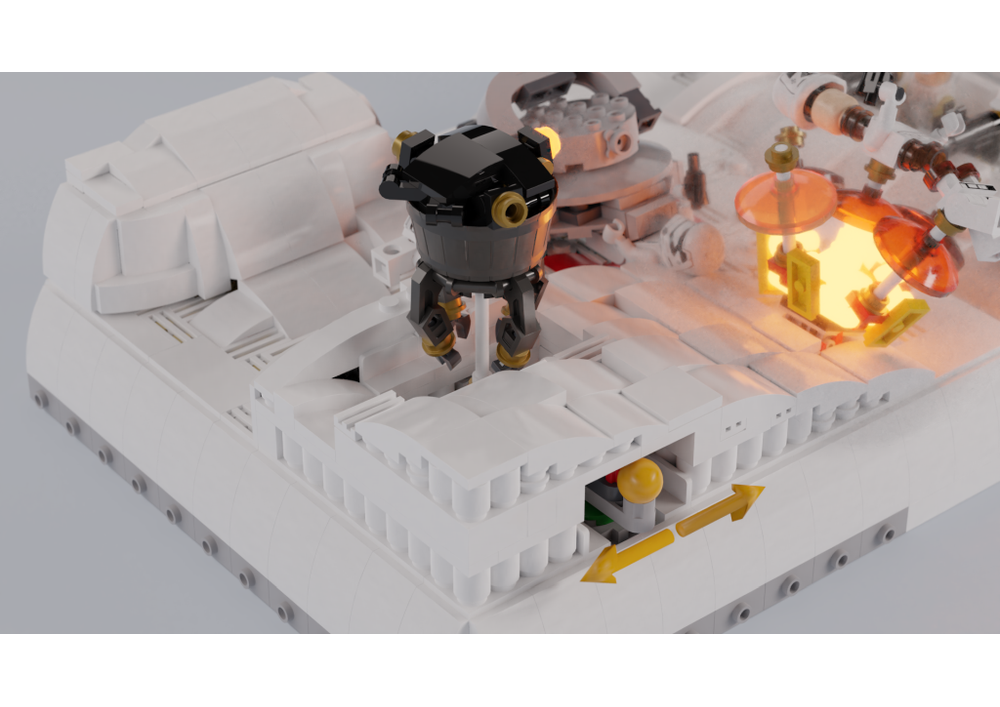 LEGO MOC 21309 - Hoth Diorama Playset by tpetya | Rebrickable - Build ...