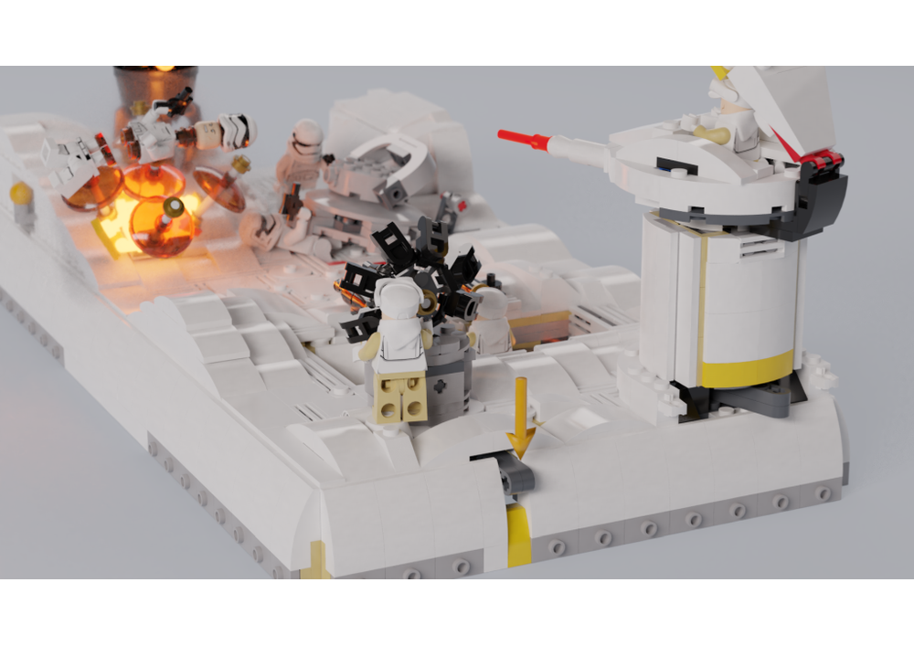 LEGO MOC 21309 - Hoth Diorama Playset by tpetya | Rebrickable - Build ...