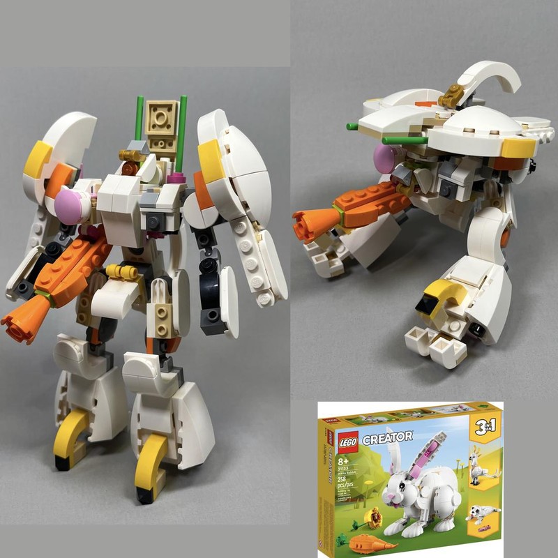 LEGO MOC 31133 alt build: Gaza-D from Mobile Suit Gundam ZZ by ...