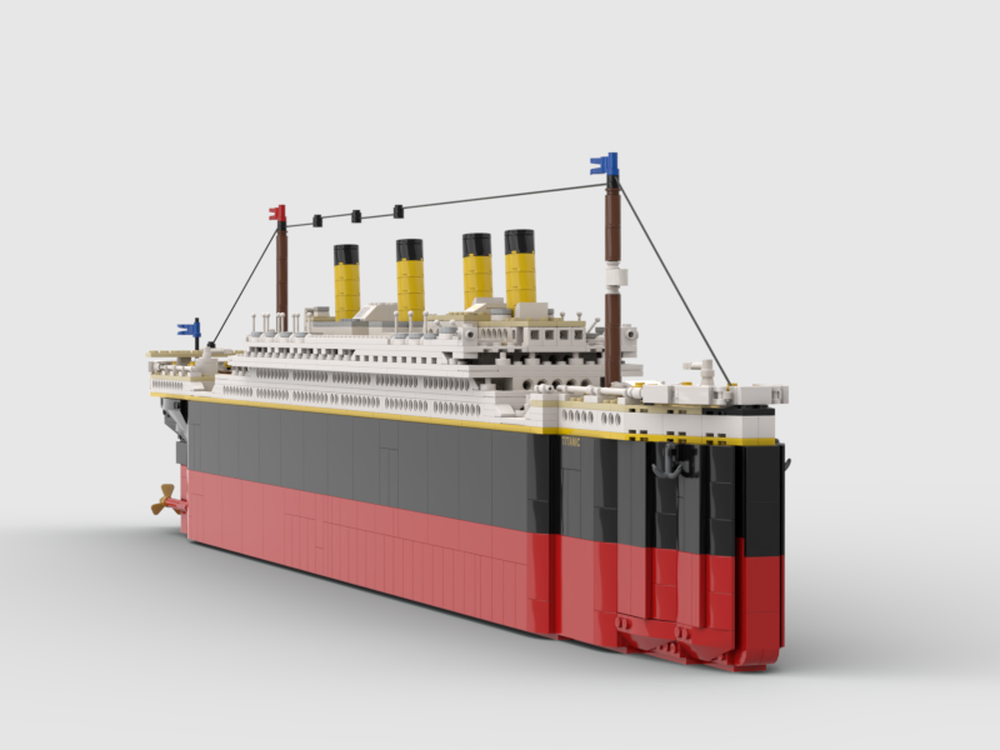 LEGO MOC rms titanic v2 by bendymariosonicfan4 | Rebrickable - Build ...