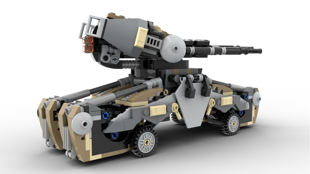 LEGO MOC Pandinus Shifter Tank (Transformer) by Woffle Dude ...