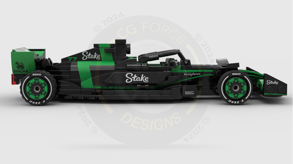 LEGO MOC F1 Stake F1 Team Kick Sauber - C44 by CGForceDesigns ...