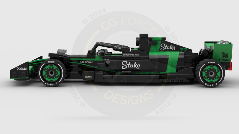 LEGO MOC F1 Stake F1 Team Kick Sauber - C44 by CGForceDesigns ...