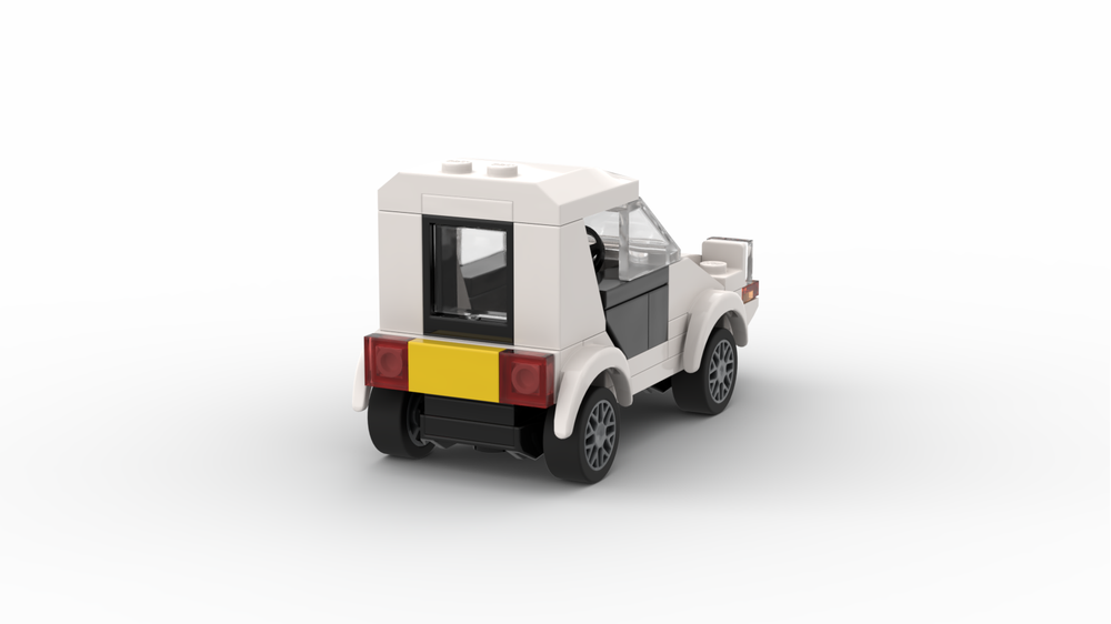 Lego Moc 1972 Bond Bug 4 Wheel By Brsbricks Rebrickable Build With Lego