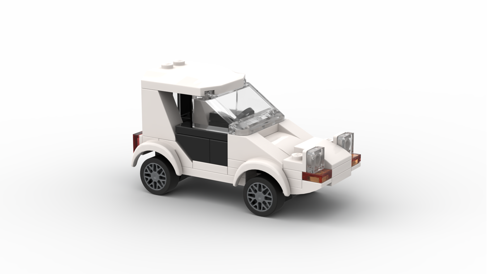 Lego Moc 1972 Bond Bug 4 Wheel By Brsbricks Rebrickable Build With Lego