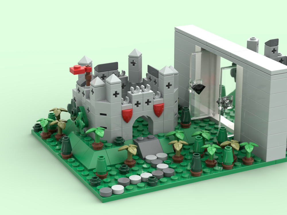 LEGO MOC Window to the Past by zsobricks | Rebrickable - Build with LEGO