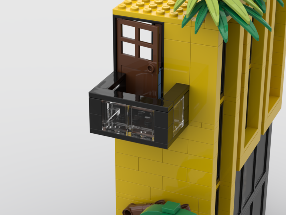 LEGO MOC Modern City Apartments by Sick Brix | Rebrickable - Build with ...